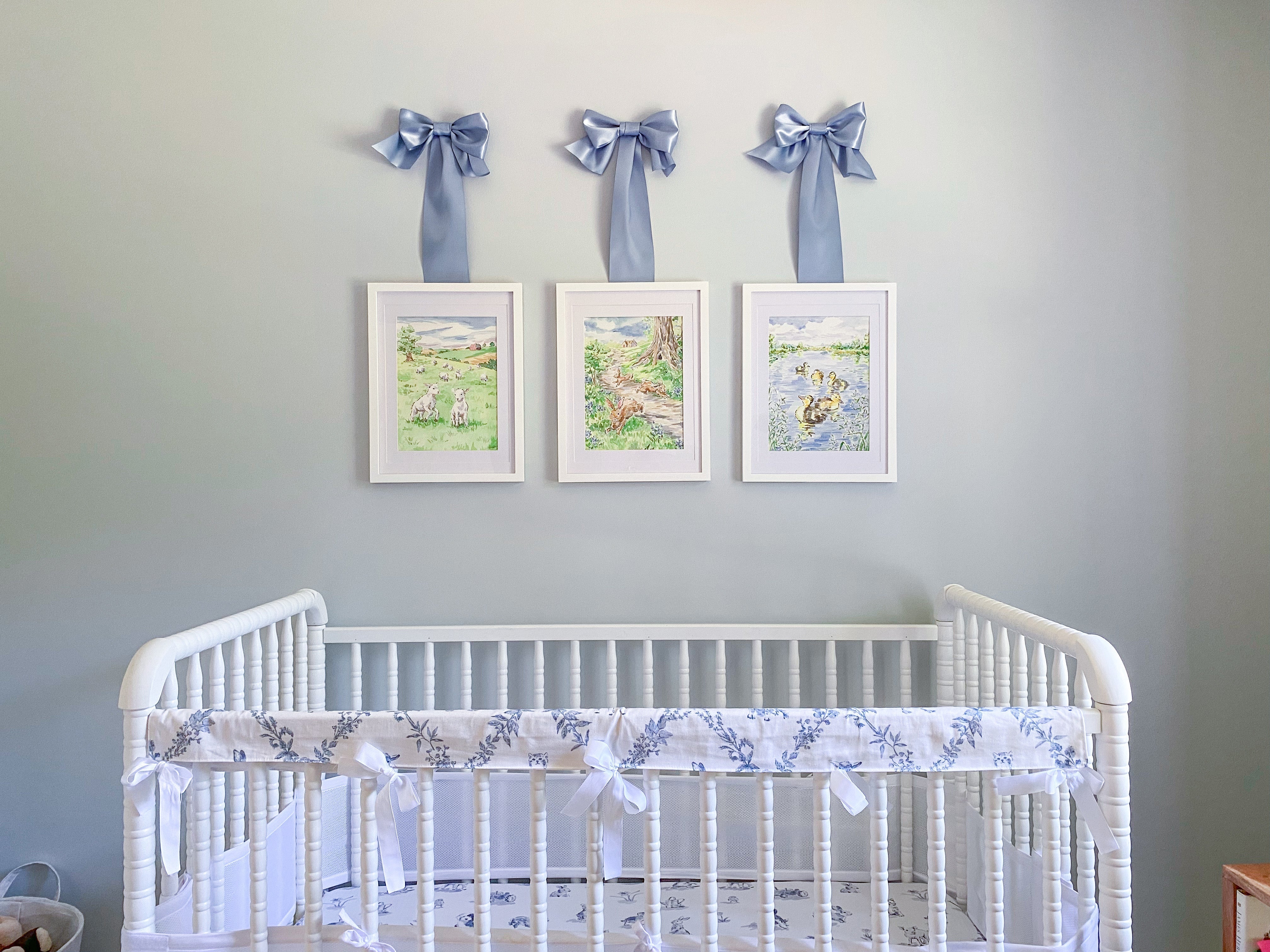 The safest way to hang art over a crib or around kids – Elizabeth Alice ...