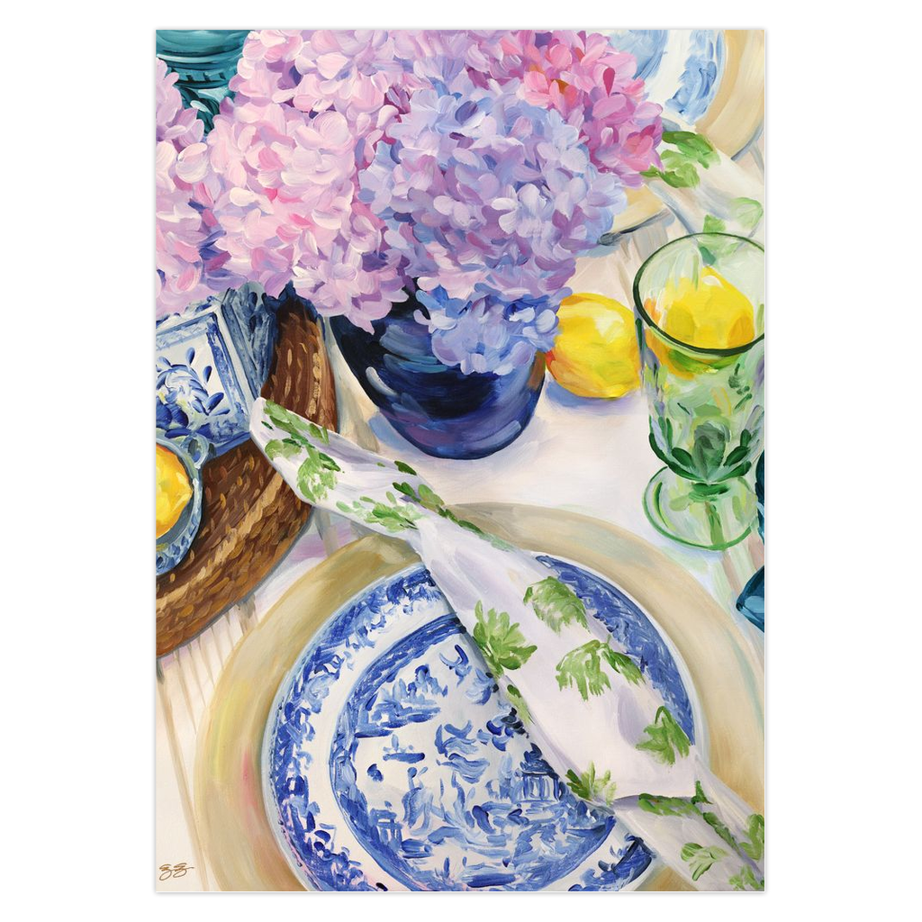 Blue Willow note card set – Elizabeth Alice Studio