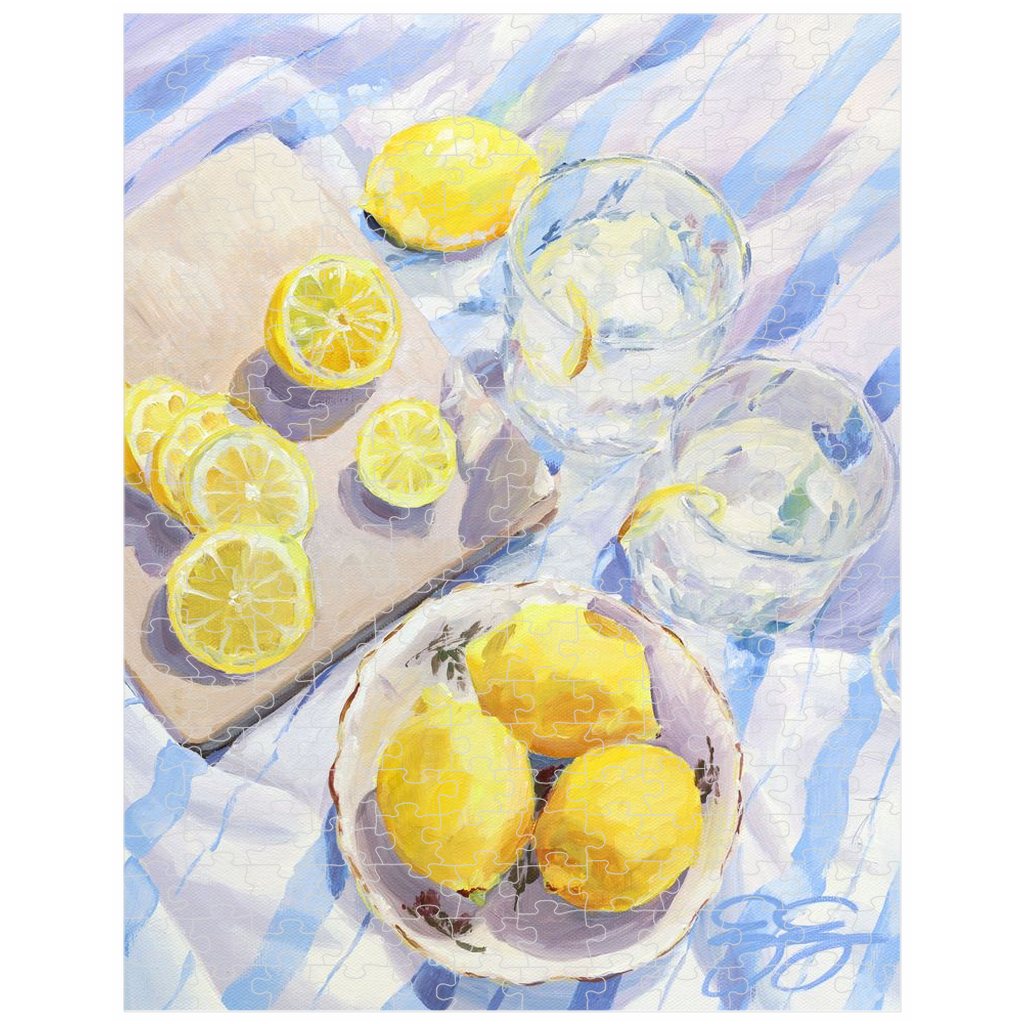 Let's Make Lemonade jigsaw puzzle – Elizabeth Alice Studio
